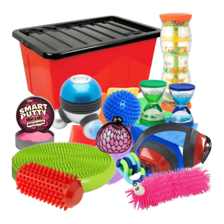 Fully Stocked Sensory Tool Box for Patients with Autism | Yale New ...